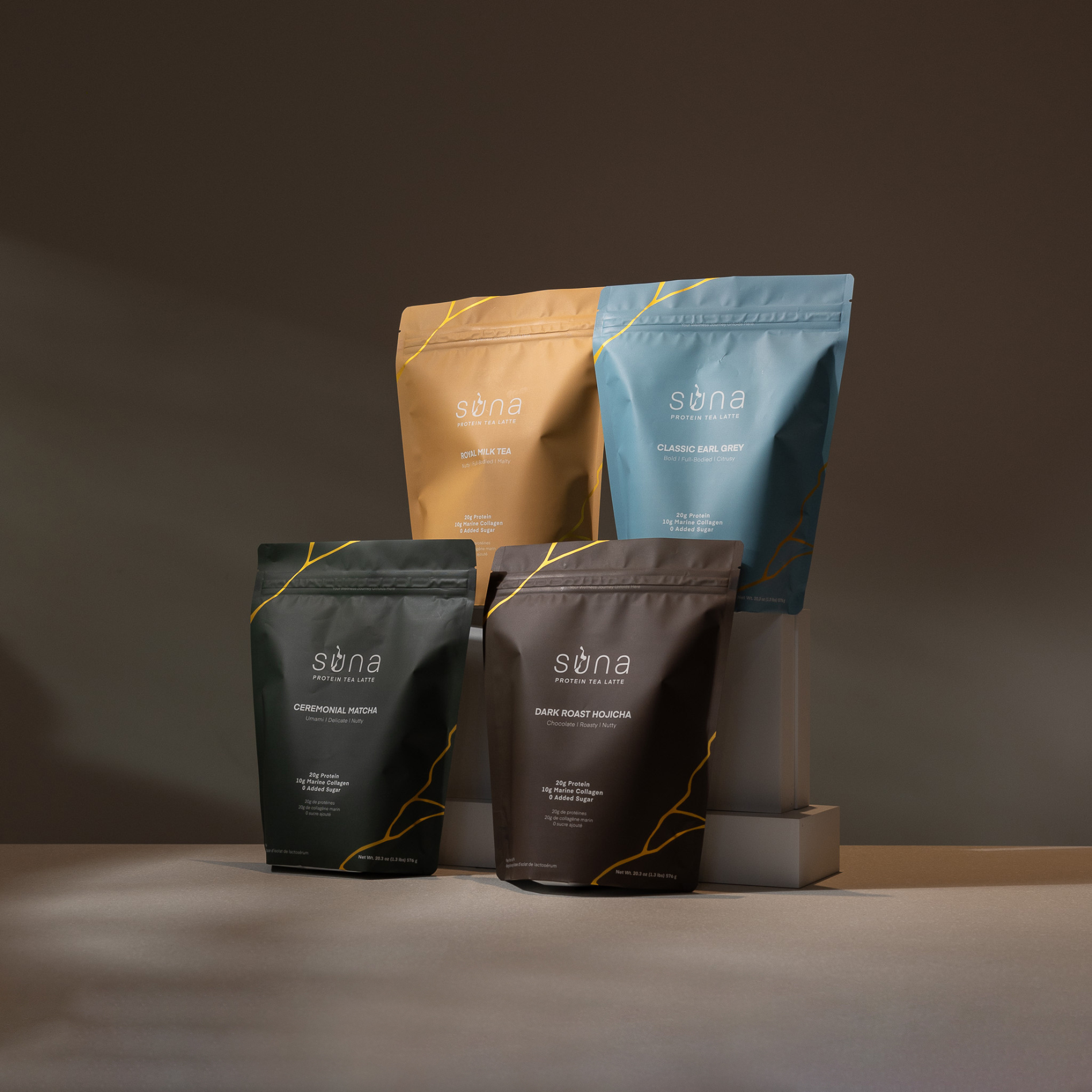 Suna Protein Tea Latte - Signature Pouch – SUNA